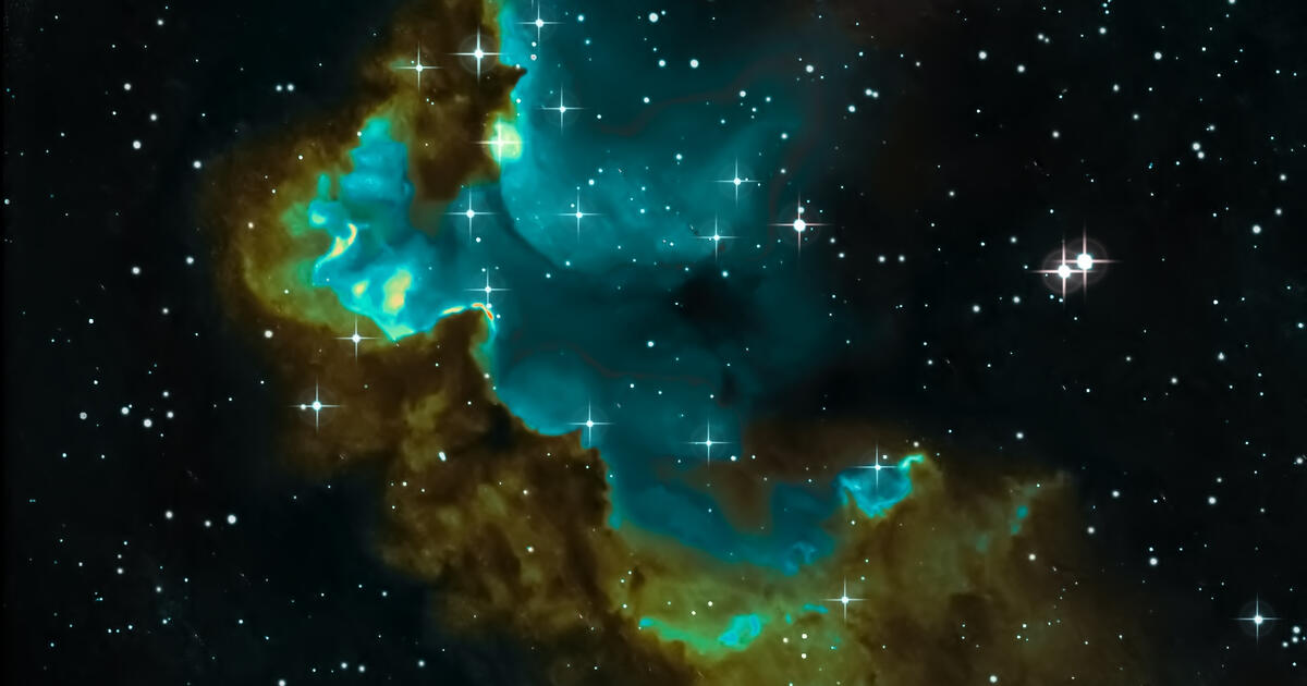 NGC 7380 aka Wizard Nebula... | Telescope Live